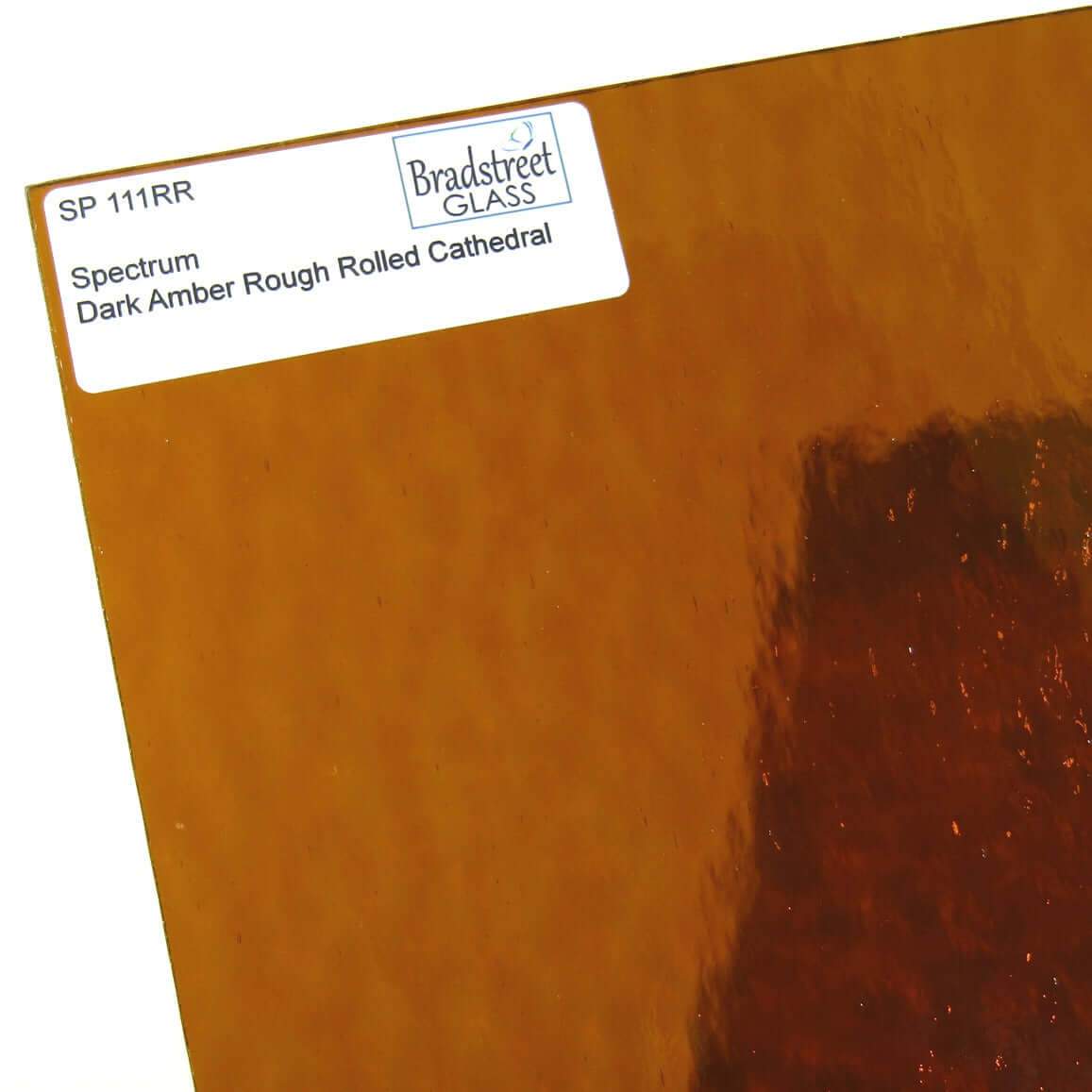 Dark Amber Rough Rolled Stained Glass Sheet Oceanside SF111RR ...