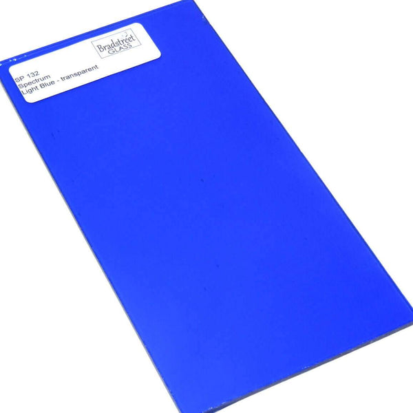 Light Blue Stained Glass Sheet 96 COE Oceanside SF132 – BradstreetGlass