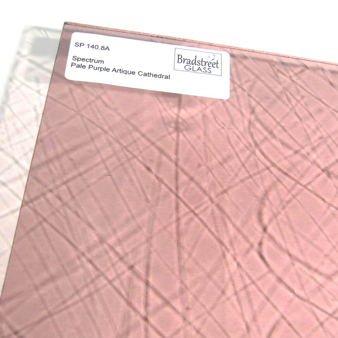 Pale Purple Artique Stained Glass Sheet 96 COE Oceanside SF140.8A ...