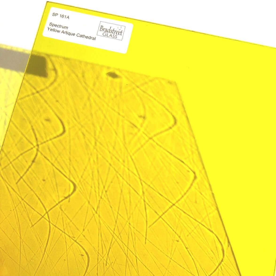 Yellow Artique Stained Glass Sheet Oceanside SF161A – BradstreetGlass