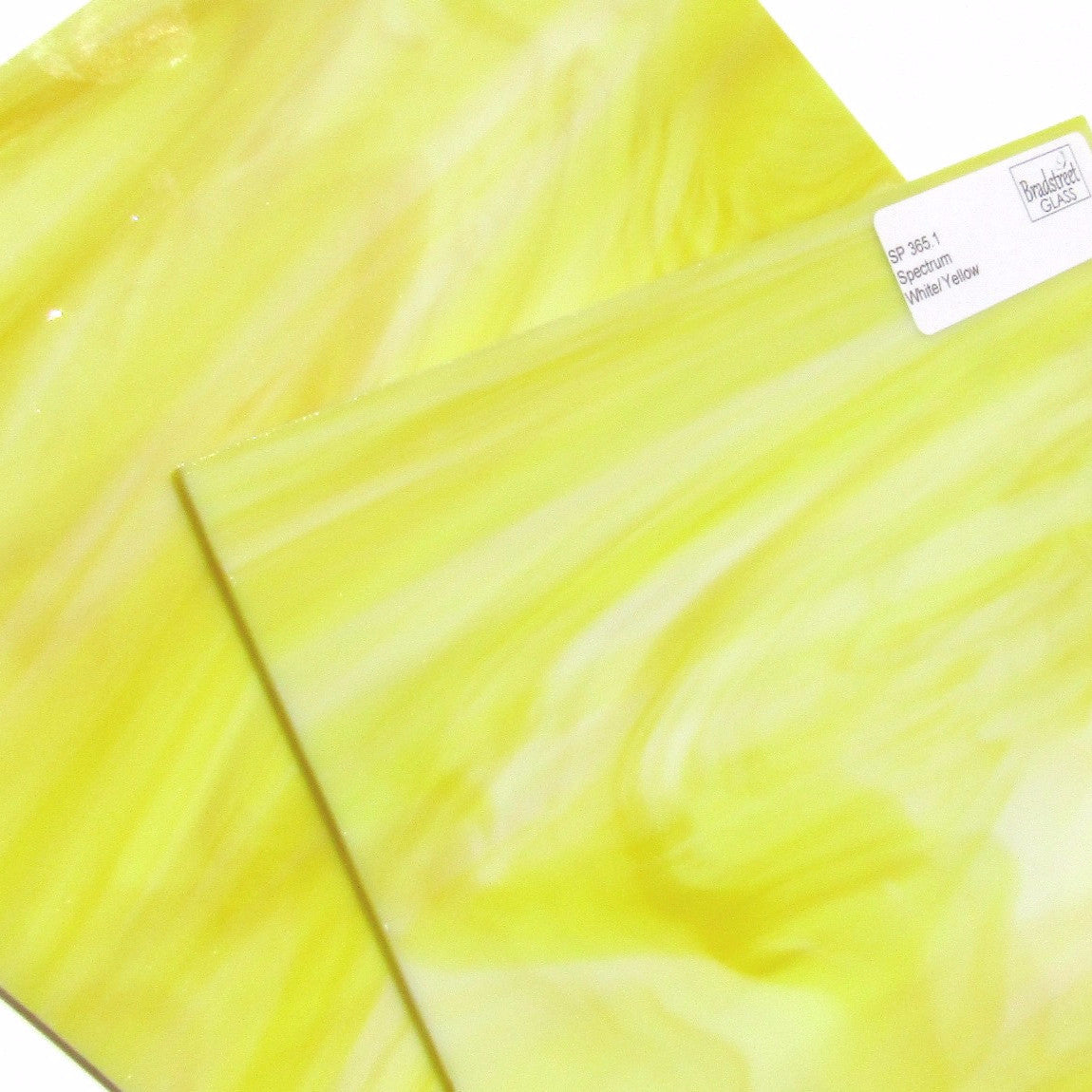 Yellow White Opal Stained Glass Sheet Oceanside SF365.1 – BradstreetGlass