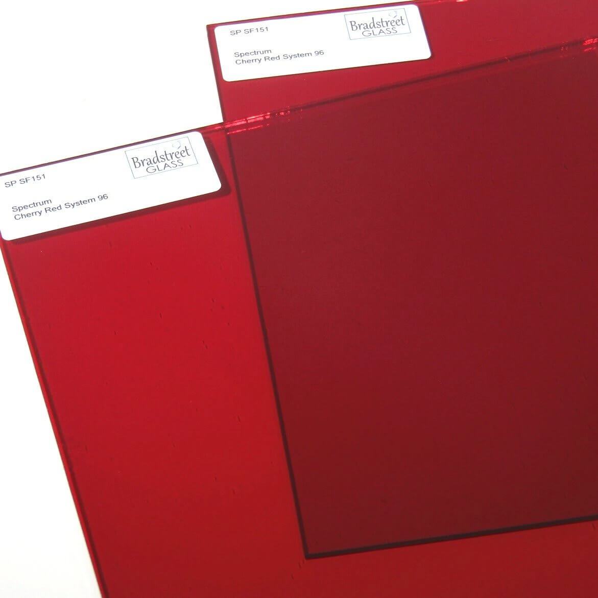 Cherry Red Stained Glass Sheet 96 COE Oceanside SF151 – BradstreetGlass